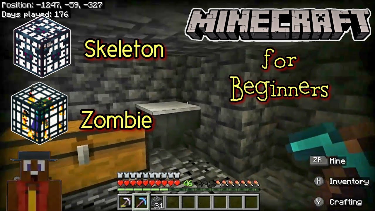 Mob Spawner XP Farm! | Minecraft Bedrock Edition for Beginners ...