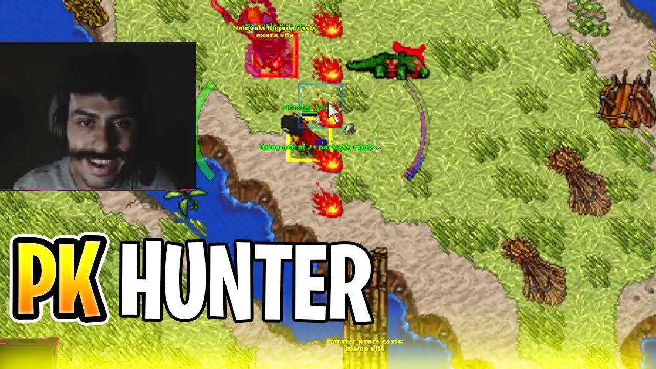 Pk hunter - Tibia #GameLab - YouTube
