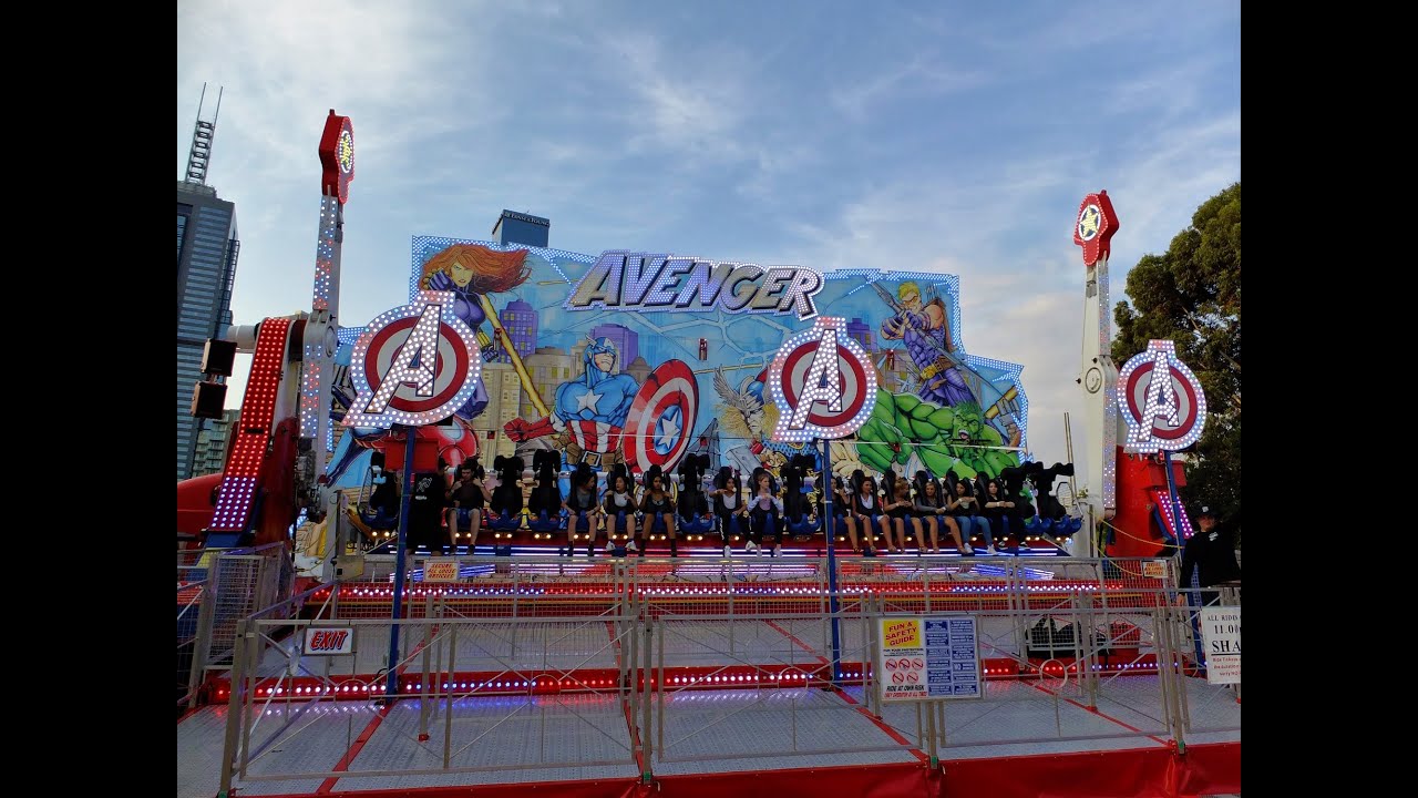 Moomba Festival 2016 Avenger Ride - YouTube