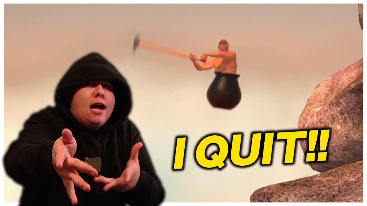 Truly Attempting To Beat This Game | Getting Over It - YouTube