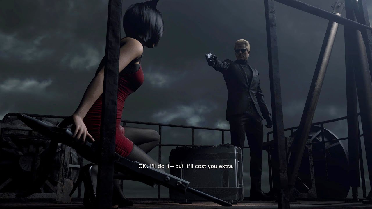 Resident Evil 4 Remake Separate Ways Undercover Ada All Cutscenes - YouTube