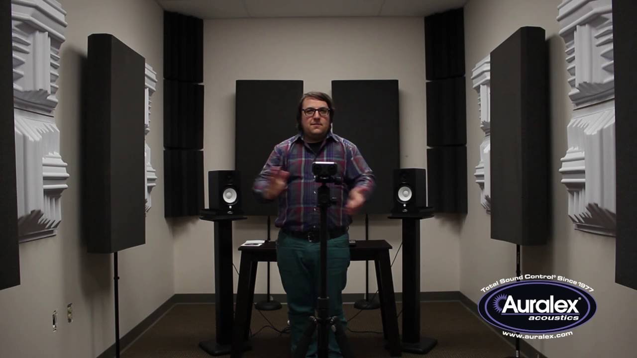 Auralex Diffusor Listening Experiment: T'FUSOR vs. GEOFUSOR - YouTube