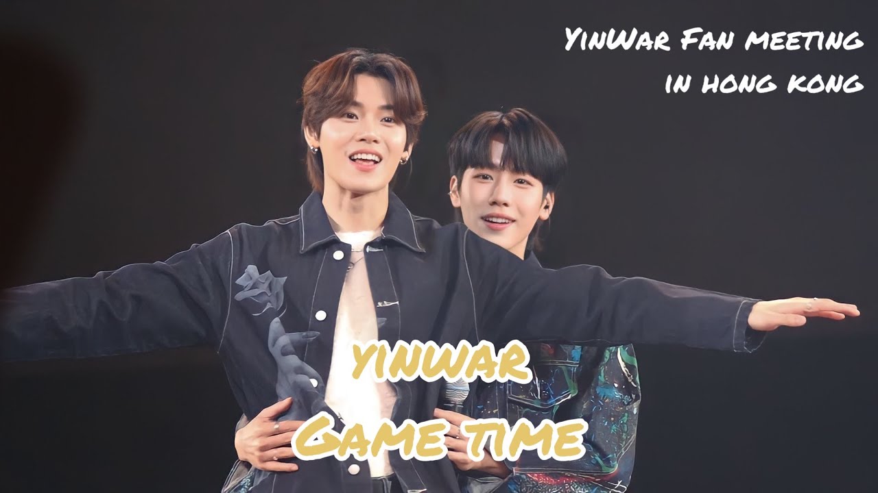YinWar Game Time || 2023.02.21 YinWar Fan Meeting in Hong Kong - YouTube
