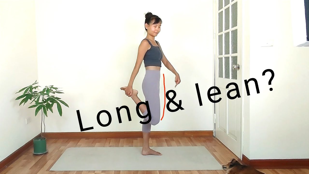 Stretch and strengthen the quads - Yoga and Pilates fusion - YouTube