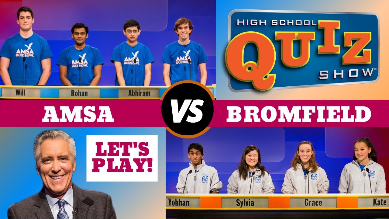 High School Quiz Show - Advanced Math & Science Academy vs. Bromfield ...