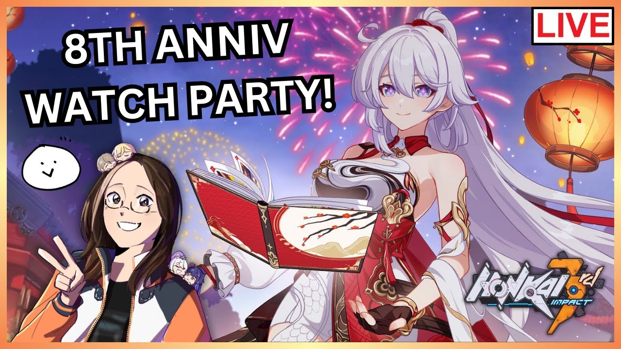 🔴 HAPPY 8TH ANNIV!! v8.1 Hyperion Lounge Special Watch Party | Reaction ...