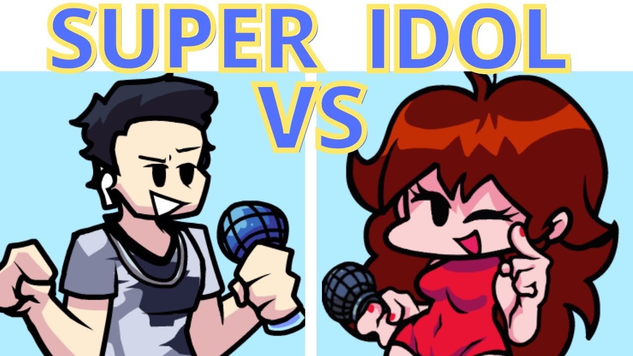 Friday Night Funkin' Super Idol VS Girlfriend (FNF Mod/Hard) - YouTube