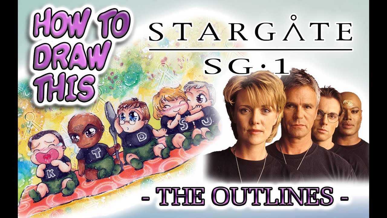 STARGATE SG-1 How to Draw - YukiTenshin - YouTube