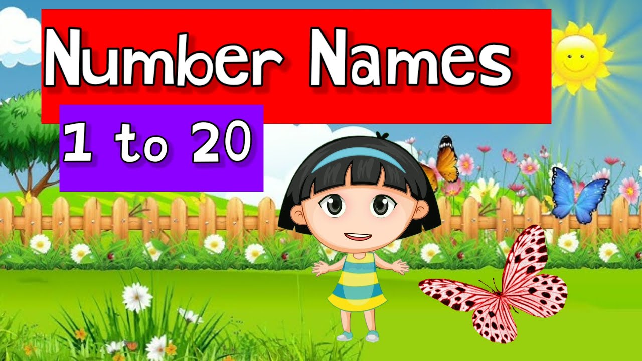 🎶 Learn Number Names 1 to 20 🔢 | Fun Spelling & Pronunciation for Kids ...