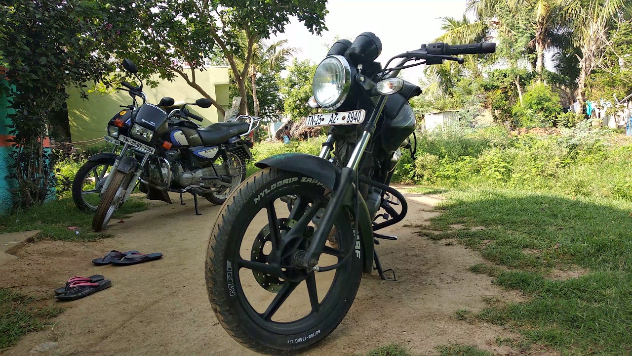 Bajaj Discover 125 modified - YouTube