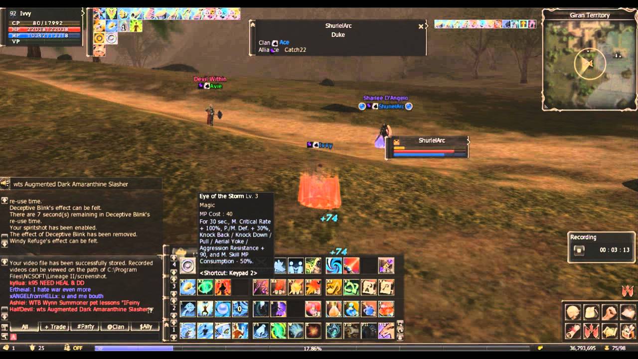 Lineage 2 | Sayha's Seer vs Tyrr Doombringer - YouTube