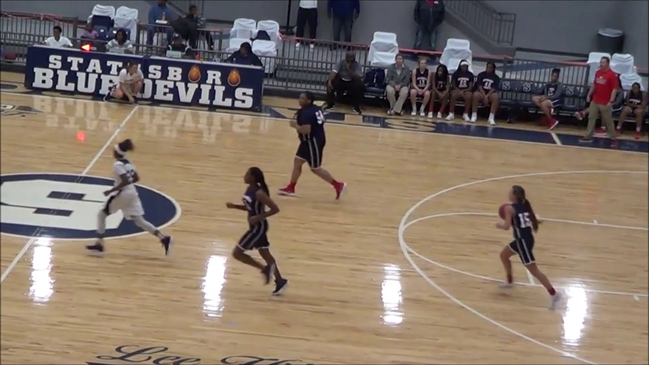 SHS LADY BLUE DEVILS Vs ECHS 2018-2019 - YouTube