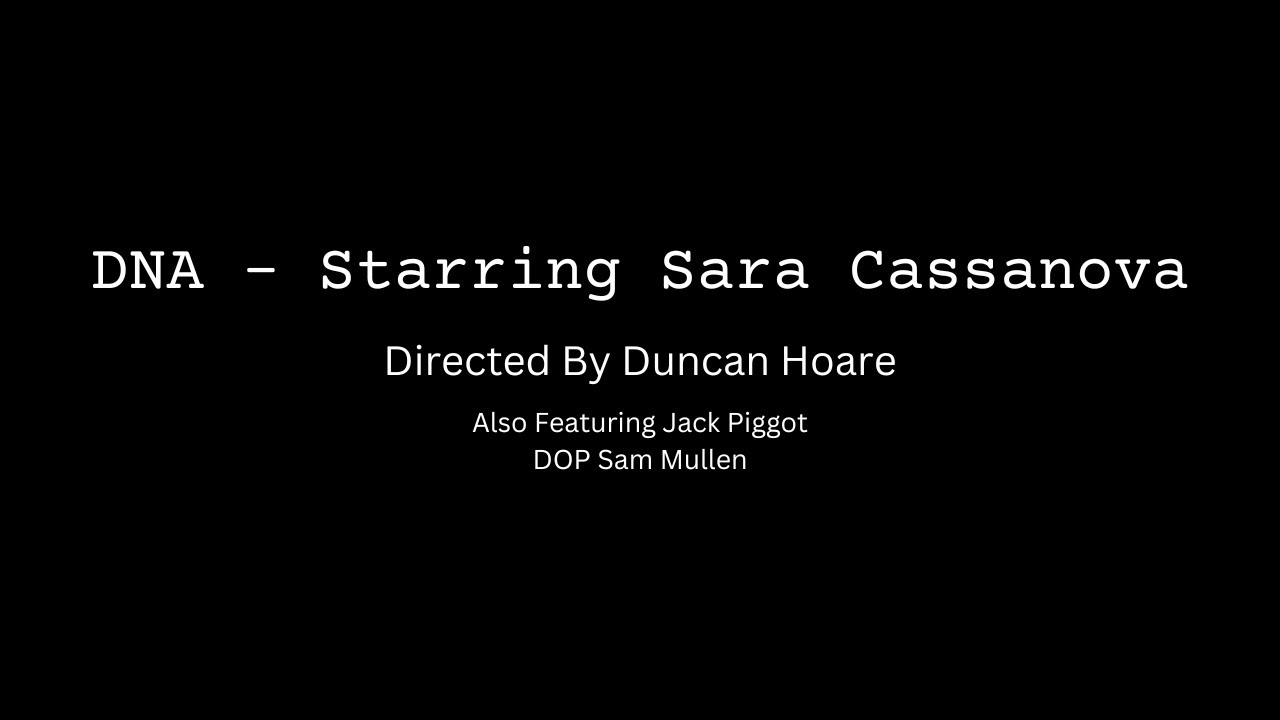 DNA - Leah's Monologue: Directed By Duncan Hoare - YouTube