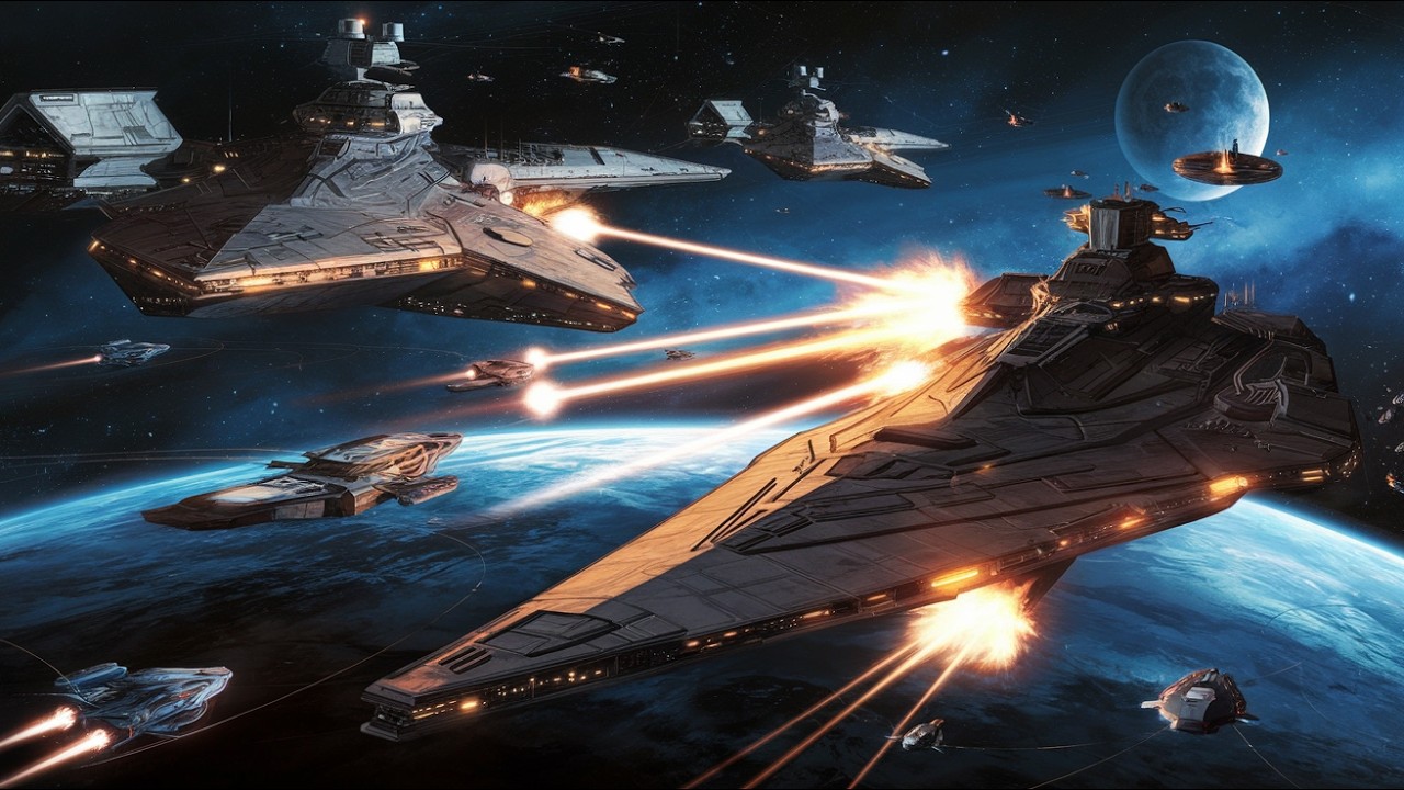 The Galactic Empire is Amazed by Humanity's Hidden Fleet Design! | HFY ...