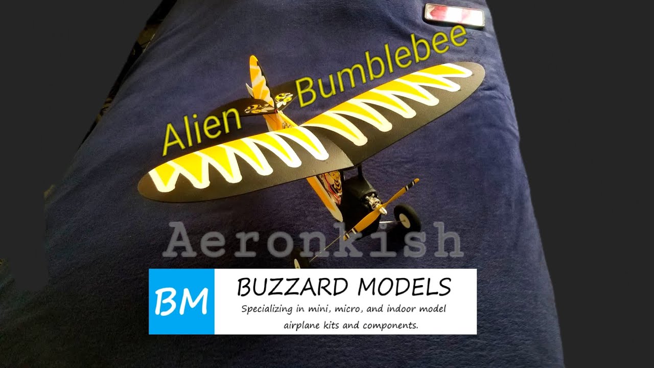 Buzzard Models Aeronkish build paint and fly. - YouTube