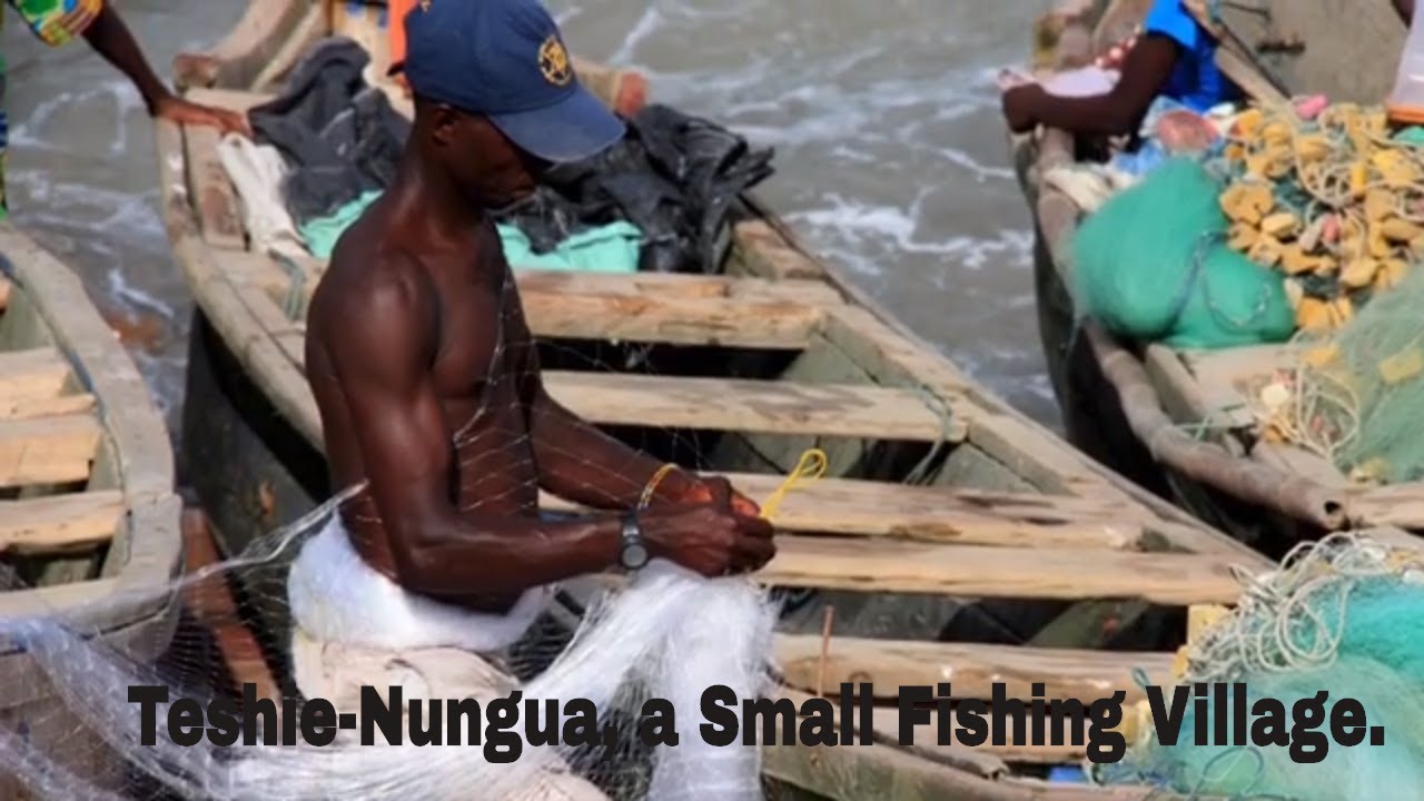 Teshie is a small fishing village in Accra, Ghana - YouTube