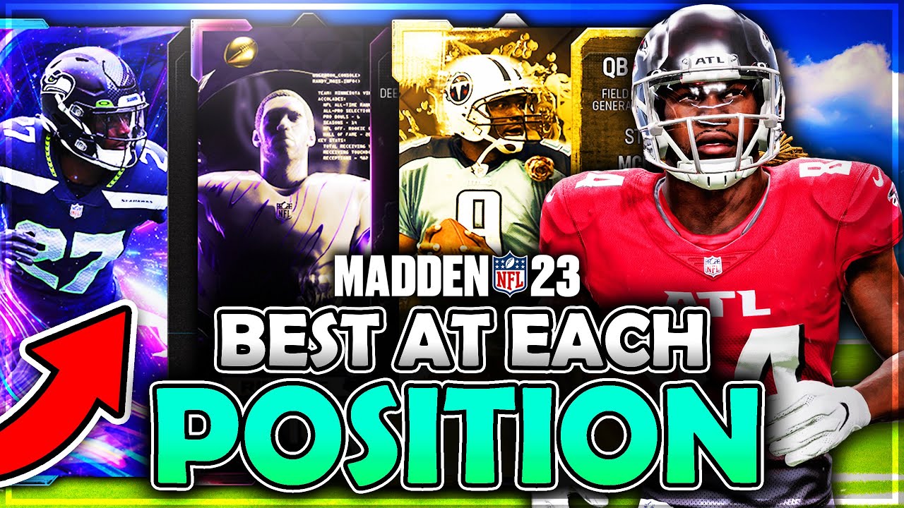 THE *BEST CARDS* AT EACH POSITION in Madden 23 Ultimate Team - YouTube