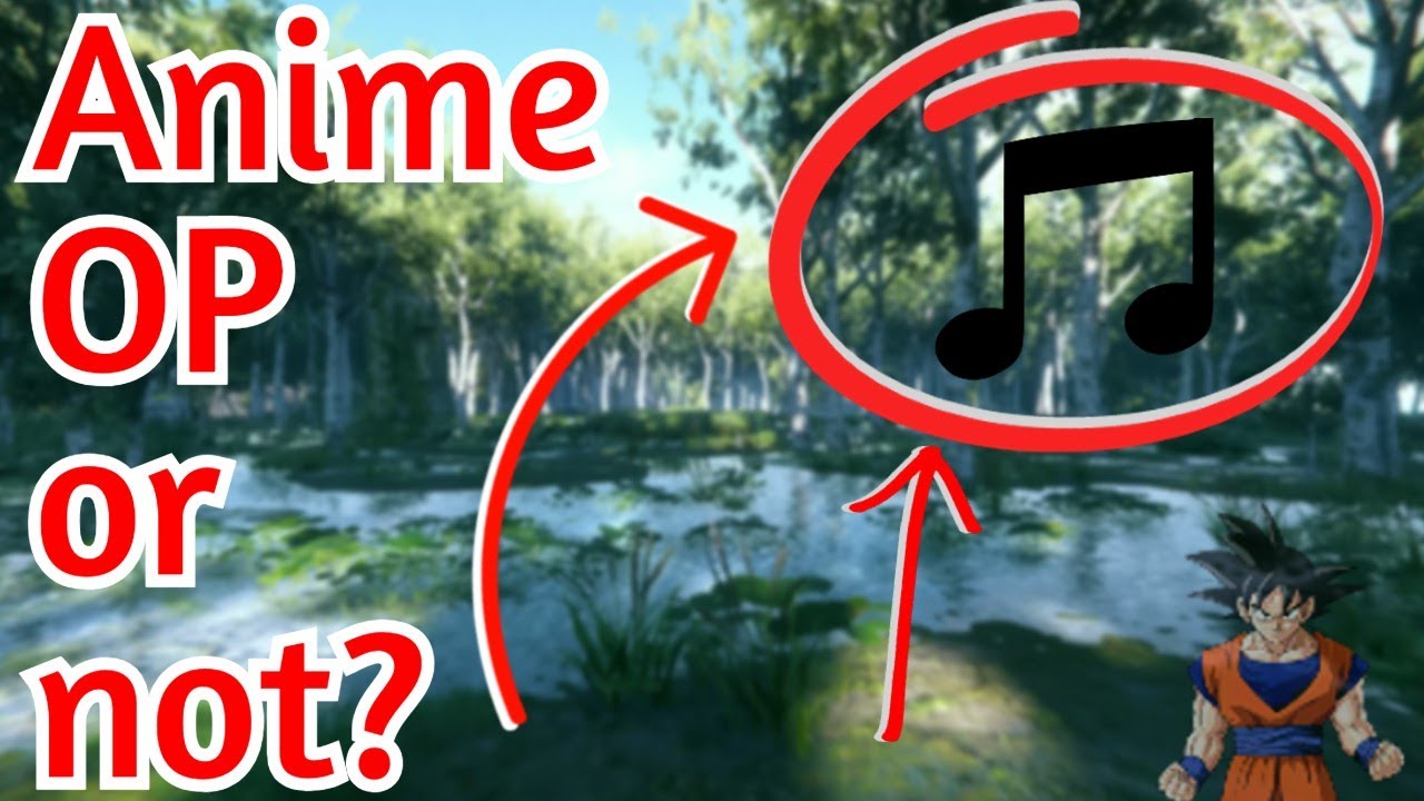 Anime Opening theme or Random Song? - YouTube