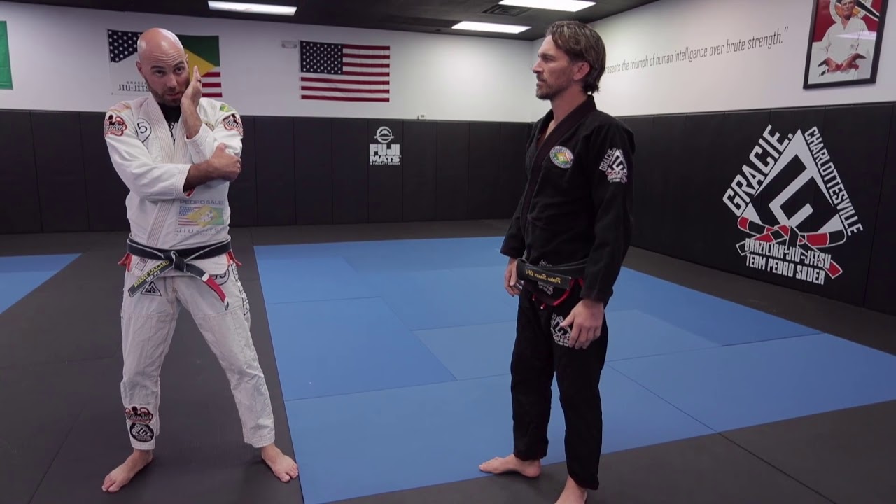 Jiu-Jitsu Safe Standing Position by Gracie Charlottesville - YouTube