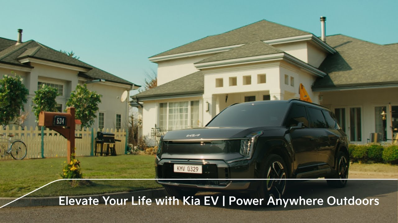 기아 | Elevate Your Life with Kia EV | Power Anywhere (Outdoors) - YouTube