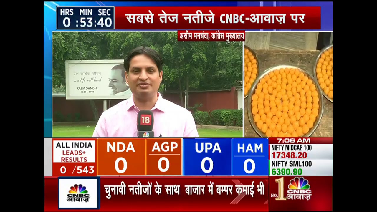 CNBC Awaaz Live Business News Channel | Election Result Coverage ...