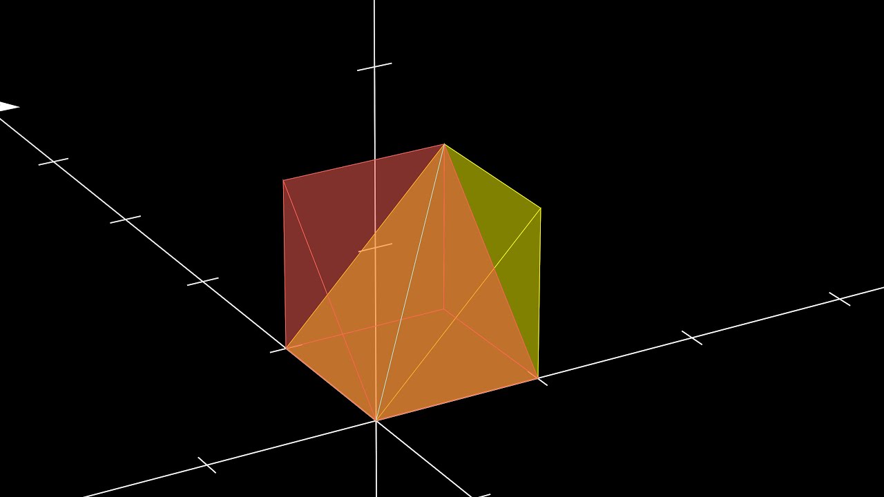 Volume Of A Pyramid Using... PROBABILITY?? - YouTube