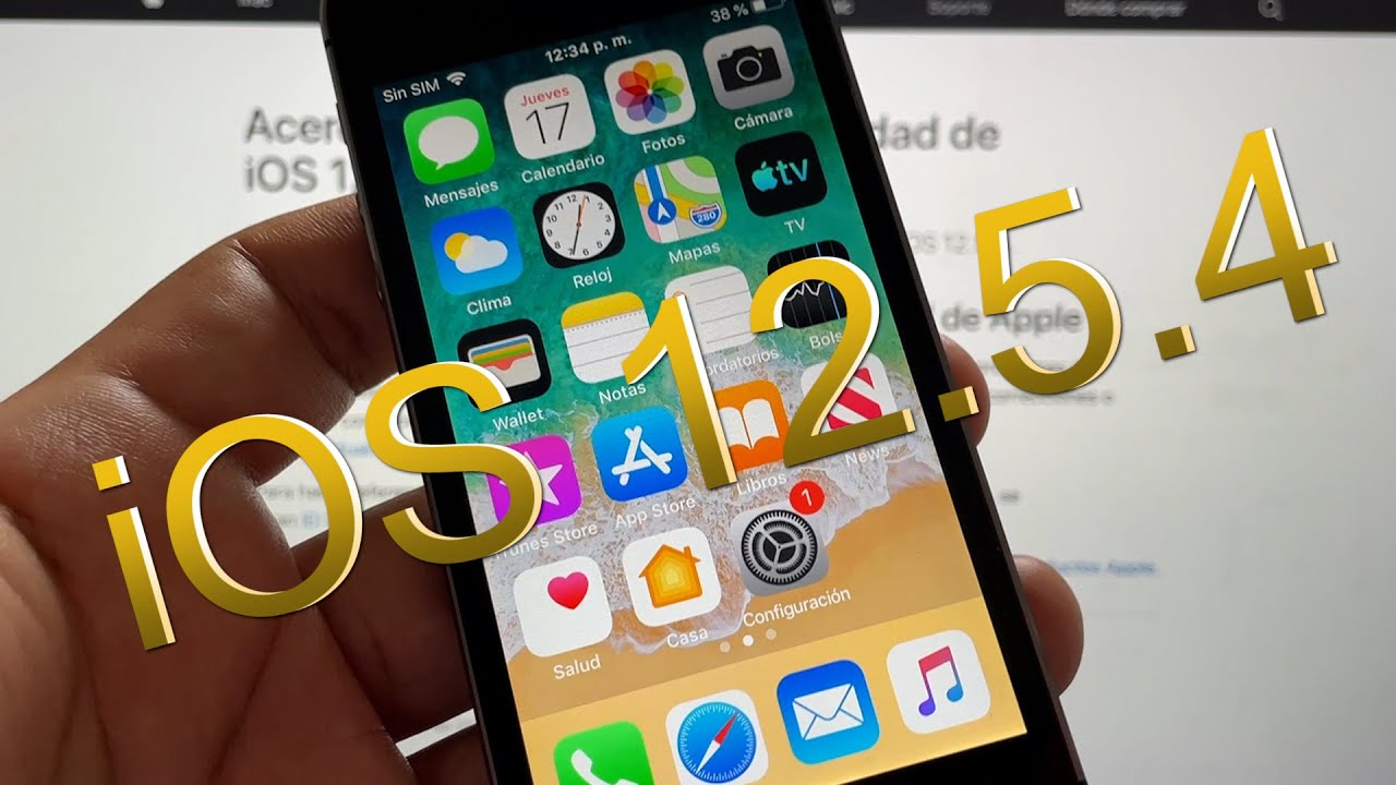 Actualización Urgente iOS 12 5 4 iPhone 6, 6 Plus, iPad Air, iPad Mini ...