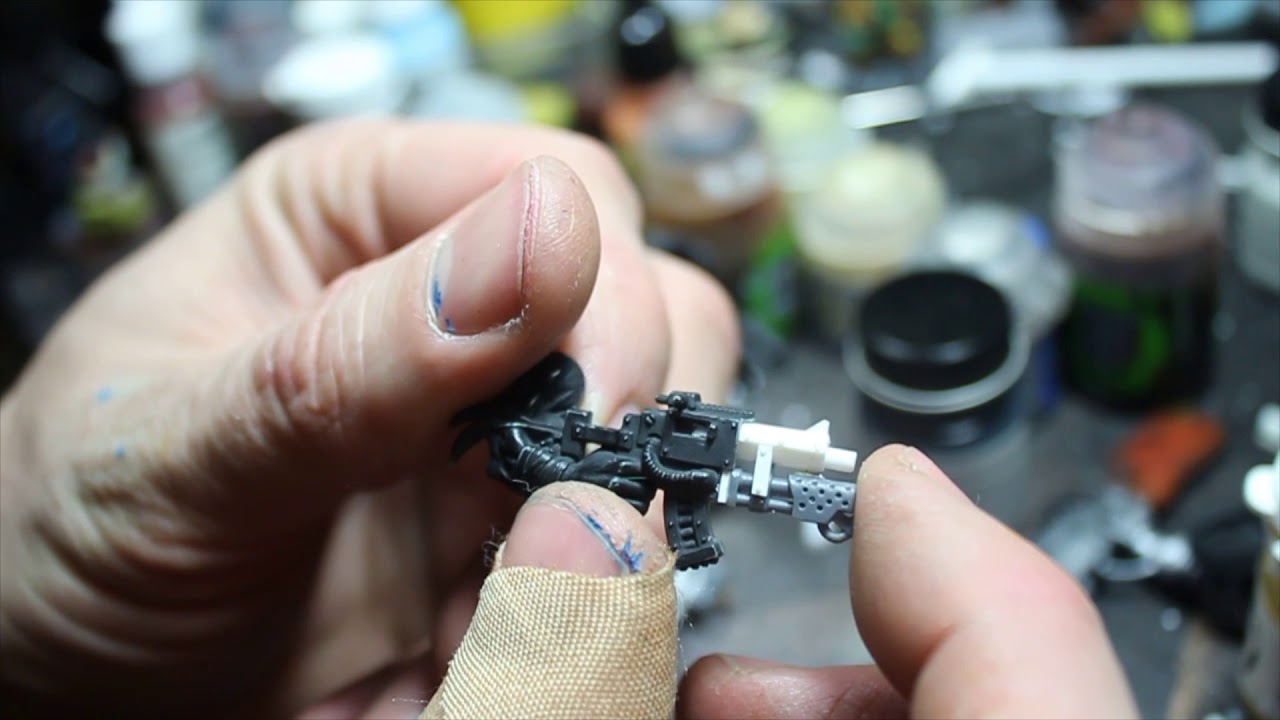 Ork Warboss quick modular Kombi-weapons - YouTube