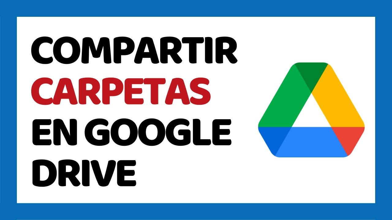 Cómo Compartir Carpetas en Google Drive - YouTube