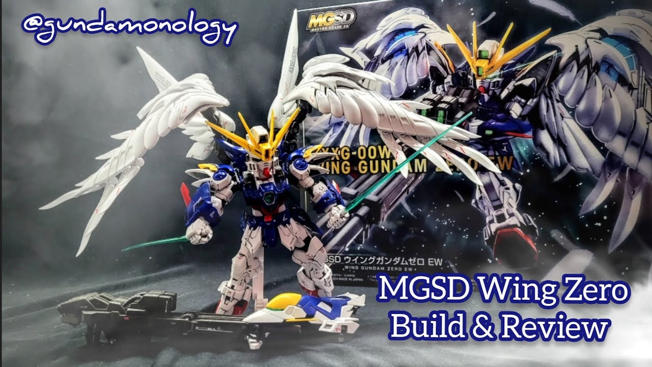 MGSD Wing Zero Build & Review - YouTube