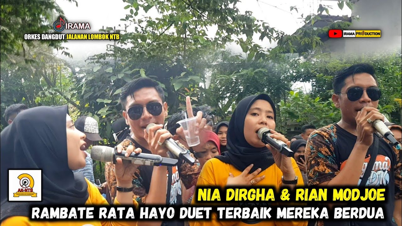 DUET TERBAIK NIA DIRGHA DAN RIAN MODJOE LAGU YANG MENUH MAKNA RAMBATE ...