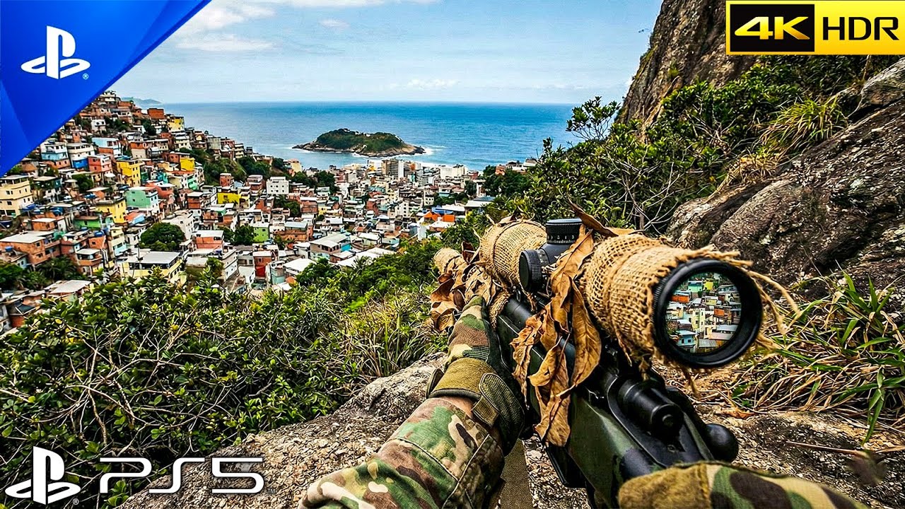 BRAZIL FAVELA MISSION IN CALL OF DUTY IS JUST EPIC | Immersive ...