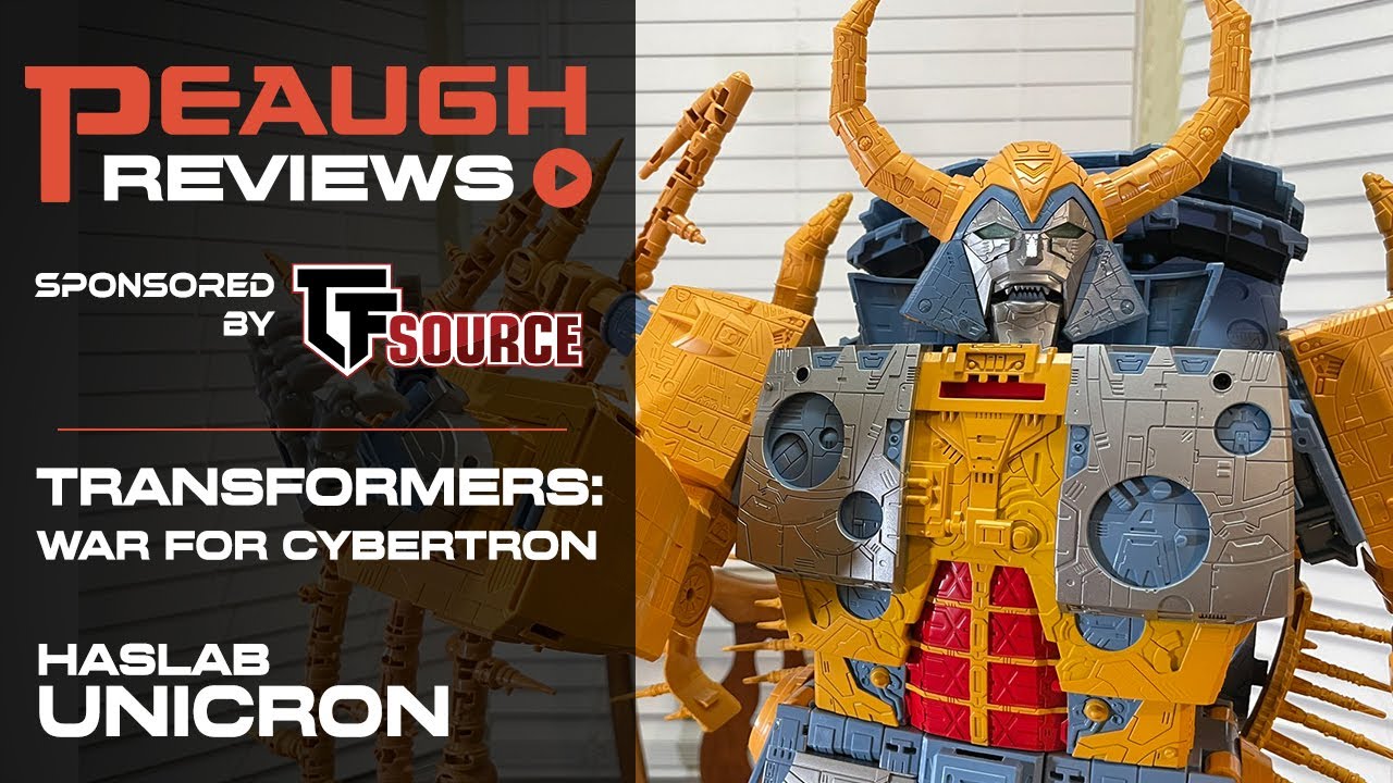 Video Review: Transformers: War for Cybertron - Haslab UNICRON! - YouTube