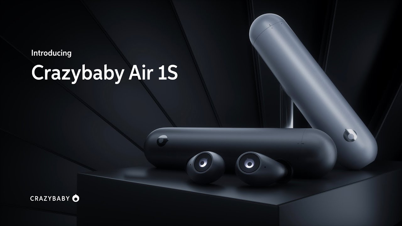 Crazybaby Air 1S - True Wireless for Sports - YouTube