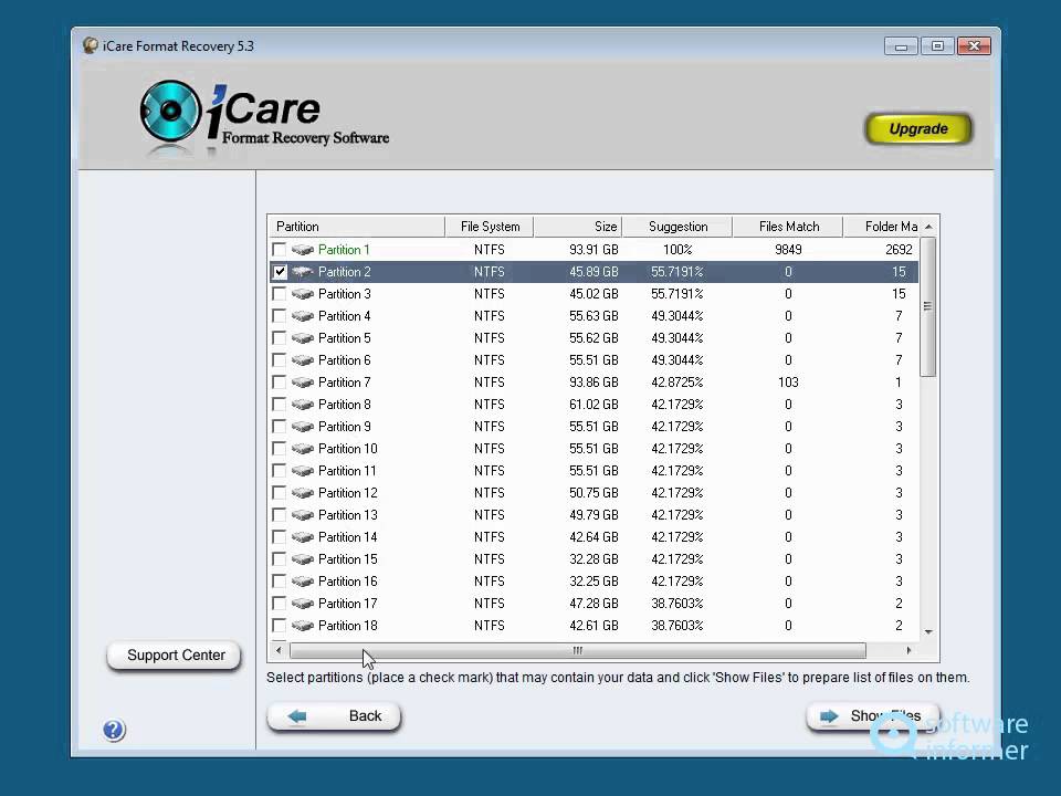 iCare Format Recovery demonstration - YouTube