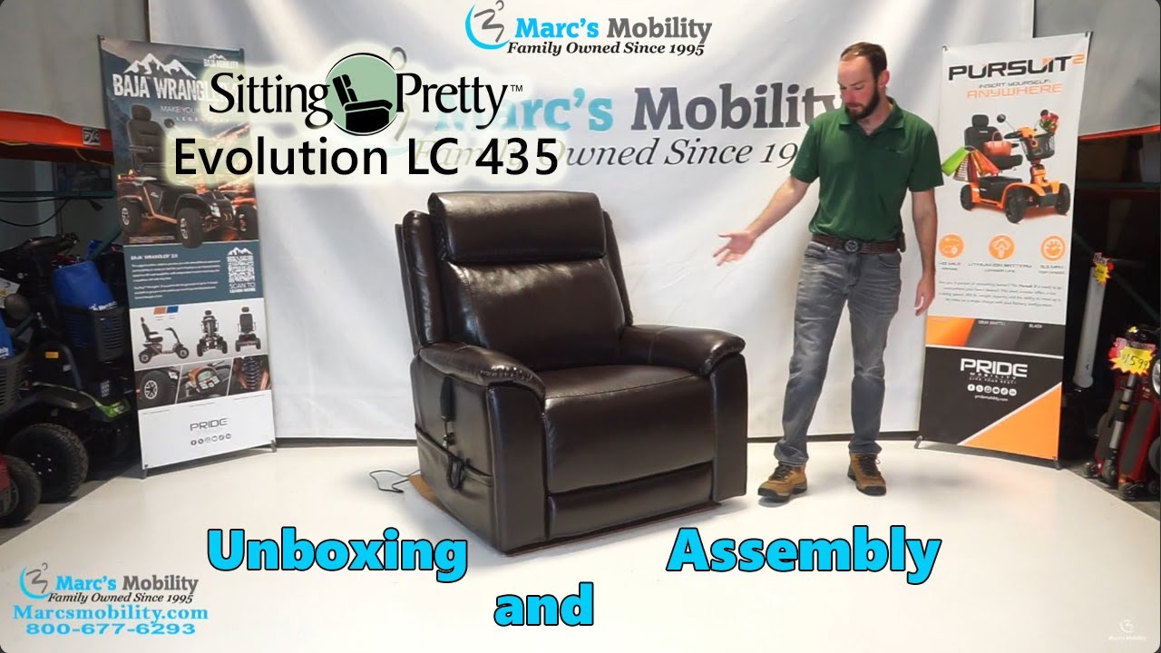 Pride Sitting Pretty Evolution 3 Position Lift Chair - Unboxing - LC ...