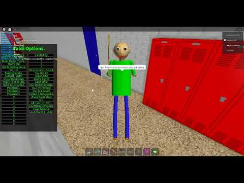 Baldi's Basics RP - Full GamePlay - YouTube