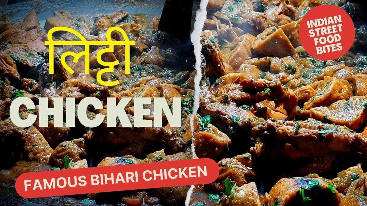 Famous लिट्टी चिकन MAKING | मिनटों में तवा ख़ाली | CHICKEN LITTI IN ...