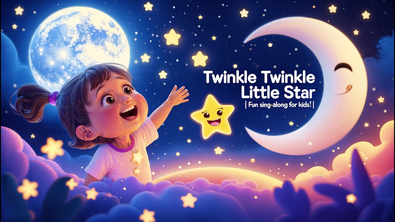 Twinkle Twinkle Little Star 🌟 | Fun Sing-Along for Kids! 🎶 - YouTube