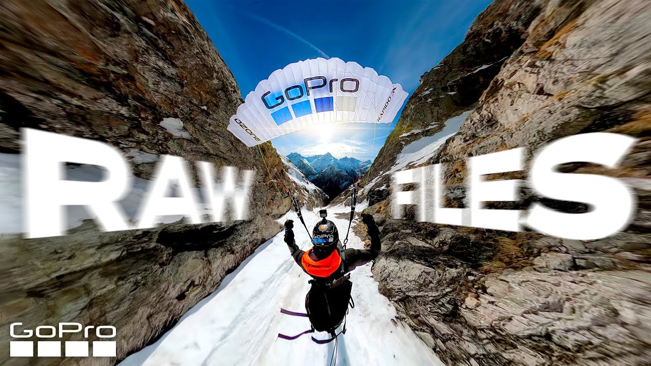 Take a Dizzying Flight Through the Mountains with an Expert Speedflyer