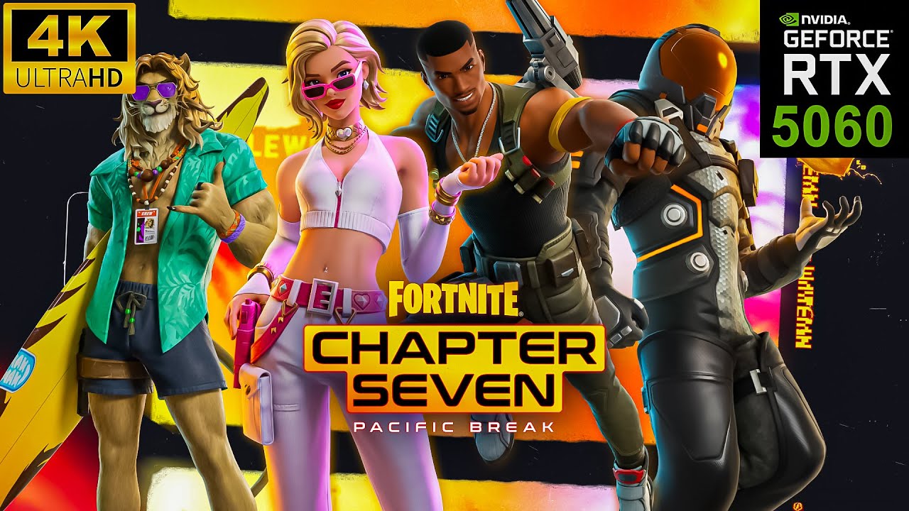 "FORTNITE Chapter 7 Gameplay: RTX 5060 + Ryzen 7 7700 Unleashes Epic ...
