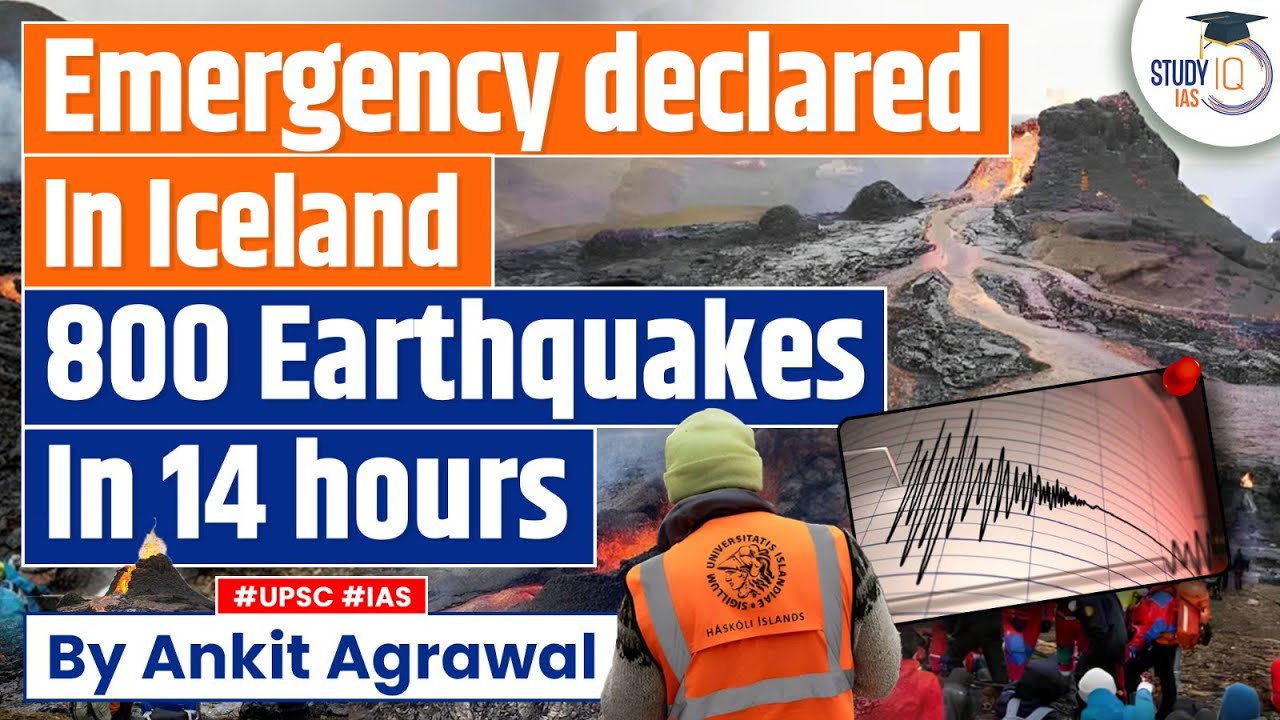 Iceland Earthquakes: State of Emergency Declared After 800 Tremors in ...
