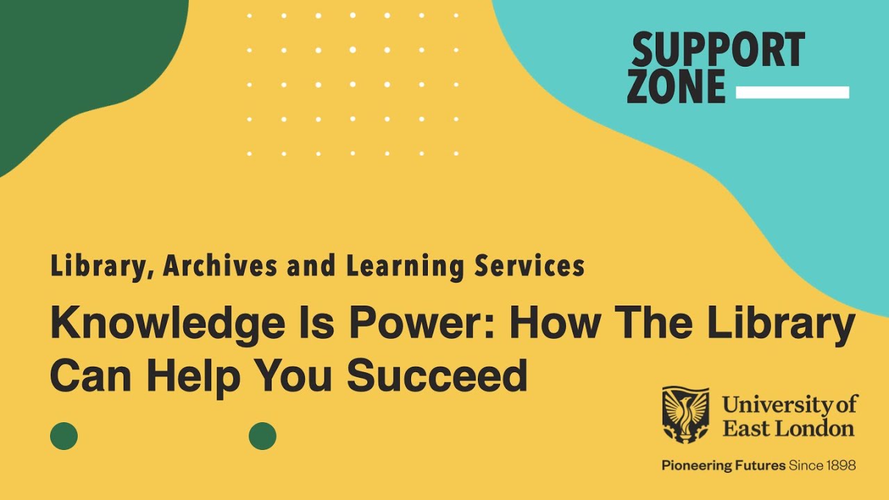 Knowledge Is Power: How The Library Can Help You Succeed - YouTube