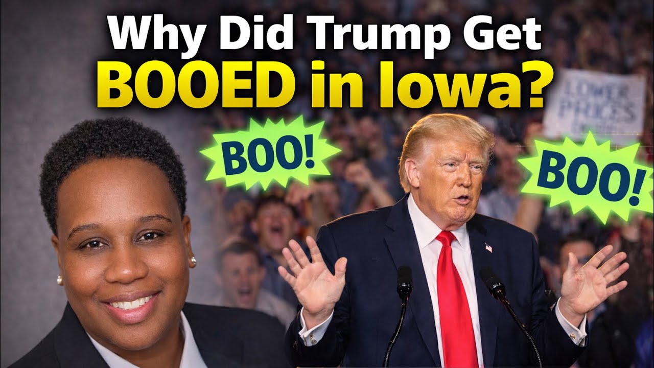 Why Did Trump Get BOOED in Iowa? - YouTube