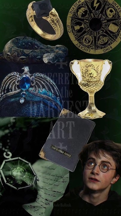 Lord Voldemort’s Horcruxes #harrpotter #voldemort #hogwarts #dumbledore ...
