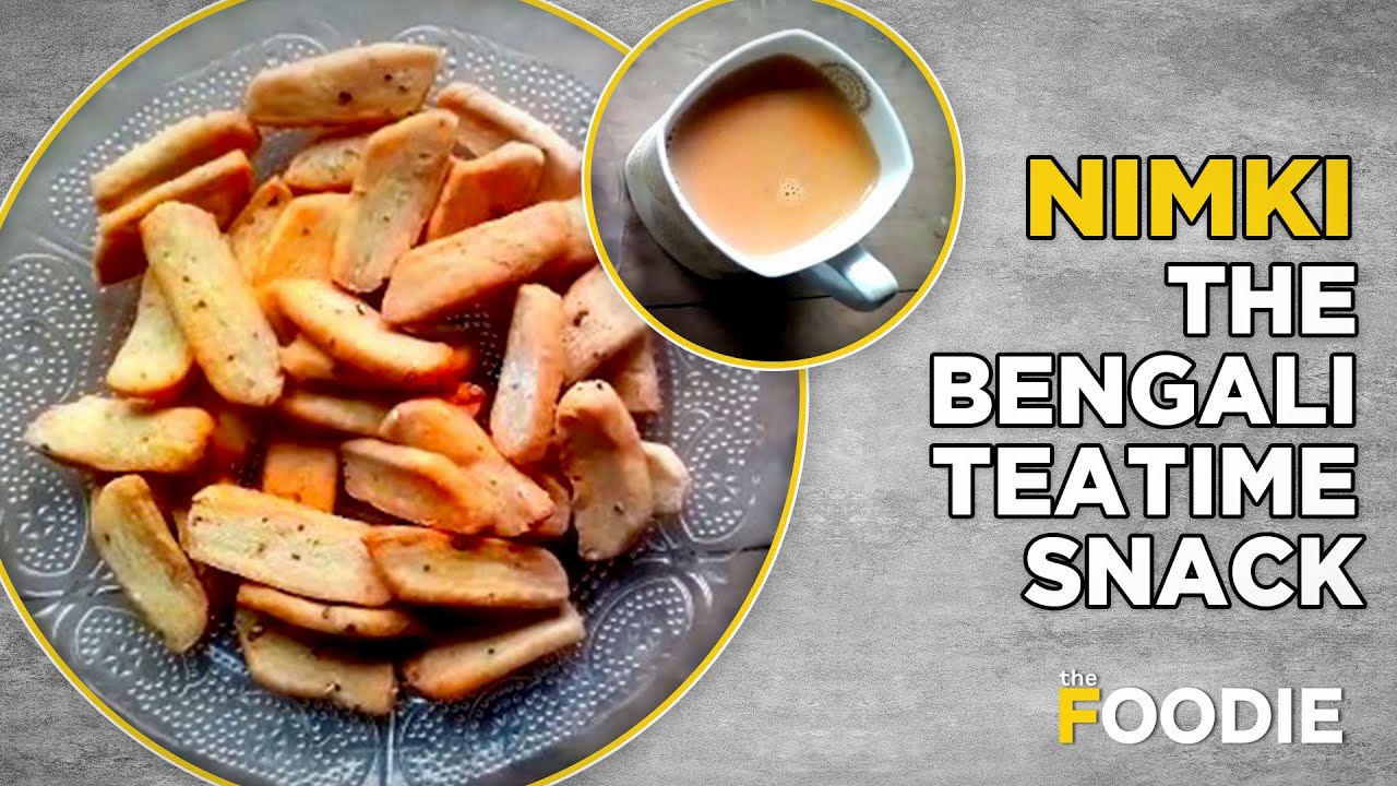 How To Make Nimki | Teatime Snack From Bengal | Nimki Recipe Bengali ...