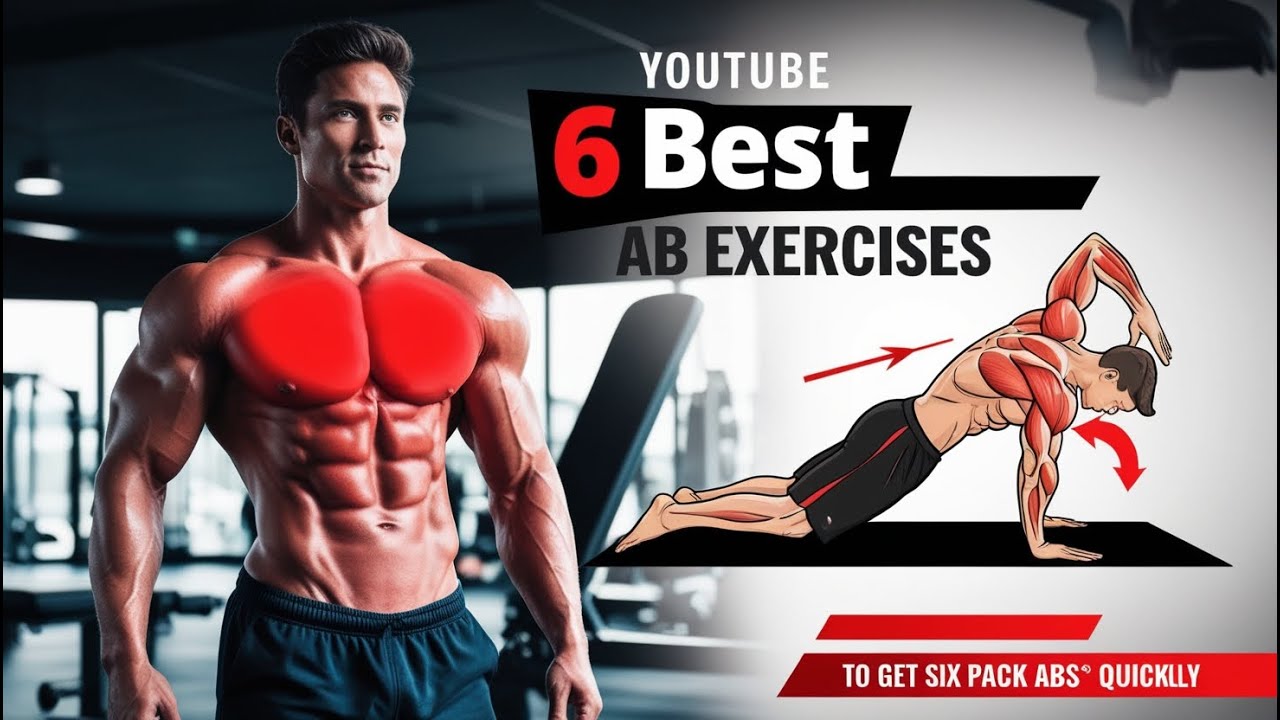 GET RIPPED FAST with These Six Pack Ab Exercises! - YouTube
