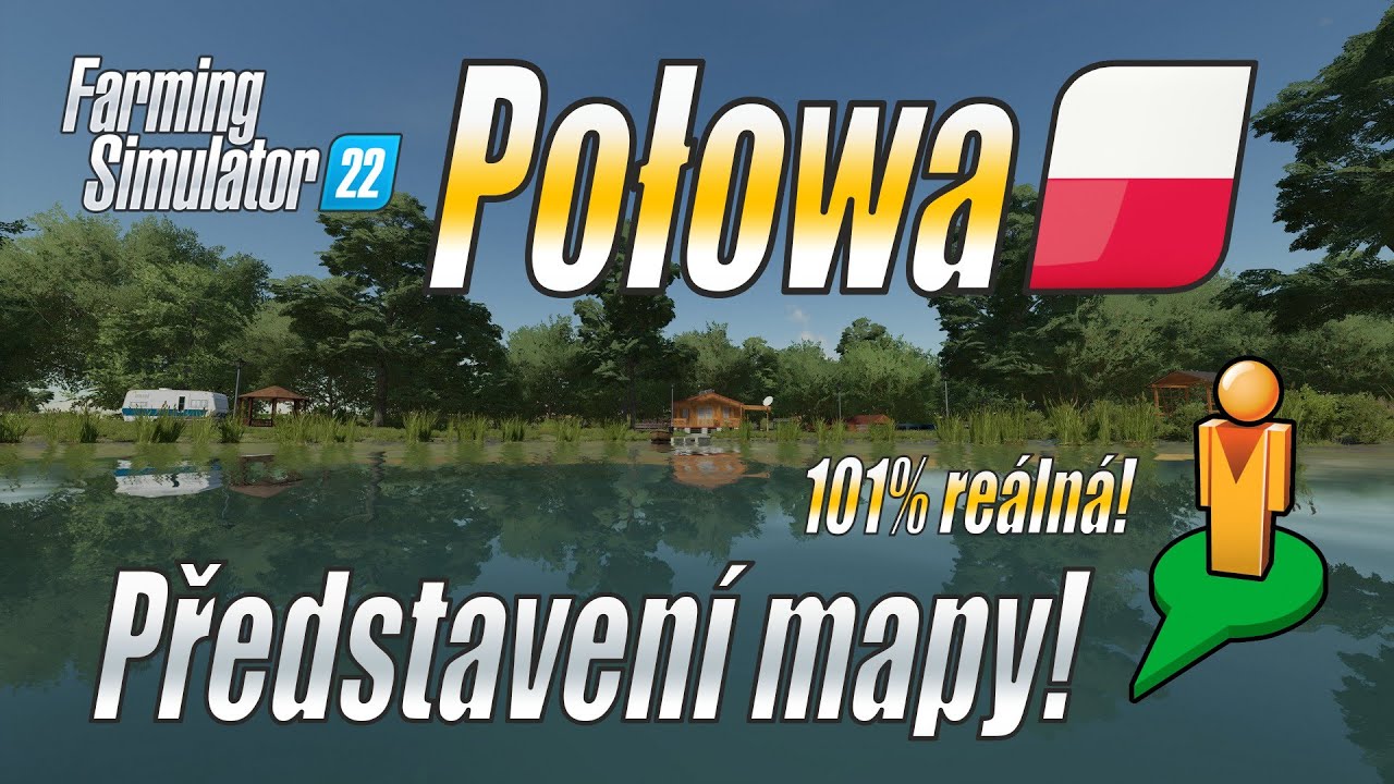 🤩 Połowa - Představení fantastické reálné polské mapy! - Farming ...