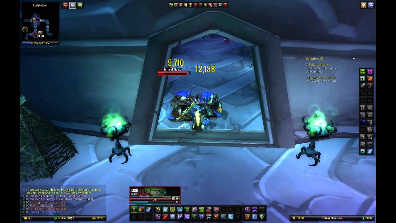 World Of Warcraft - In cautarea lui Raven Lord!!! - YouTube