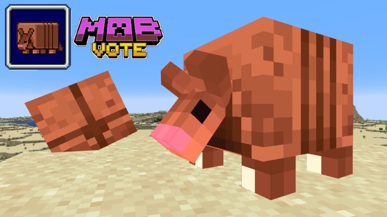 I Made ARMADILLO - Mob Vote 2023 Addon - YouTube